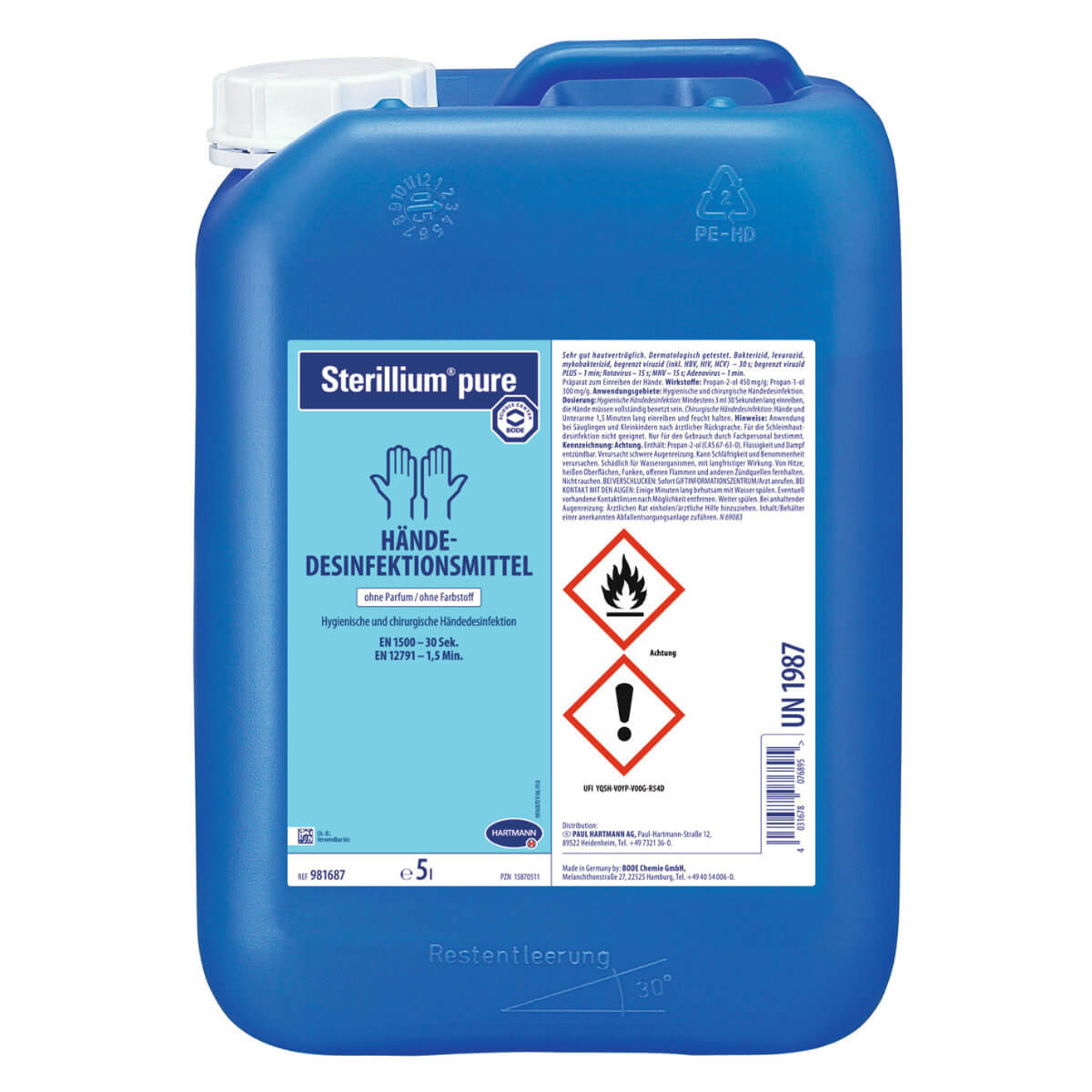 HARTMANN Bode Sterillium pure 5.000 ml online kaufen